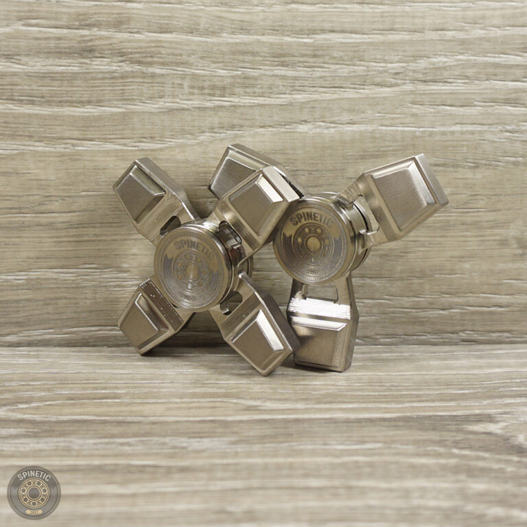 Spinetic Spinners X/Y Spinner - Titanium - Spinetic Spinners